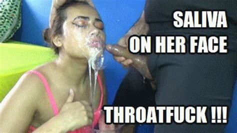 DEEP THROAT SPIT FETISH 240428HB VIOLET THROAT FUCKING BEAUTY TREATMENT AND SLOPPY DEEPTHROAT