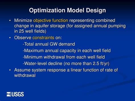 Ppt Optimization Of Groundwater Management Strategies In Albuquerque