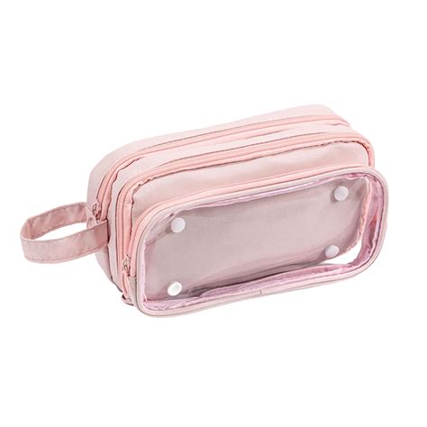 High Capacity Pencil Case Multi Compartment Pencil Pouches Detachable