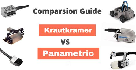 Krautkramer Vs Panametrics Comparison Of Phased Array Transducer Ndt