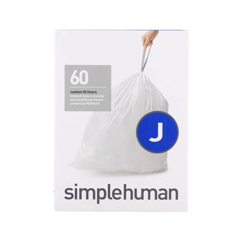 Simplehuman Trash Bag Code J 30 45l 60pcs Citysuper E Shop