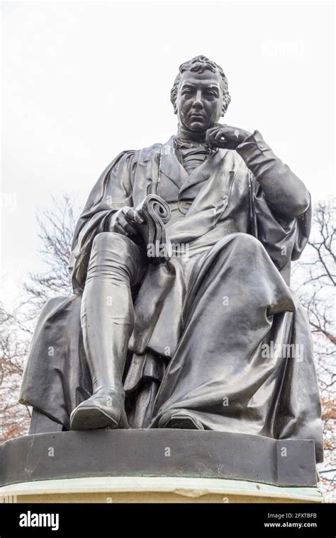 Statue Of Edward Jenner Who First Used A Vaccine To Prevent Smallpox