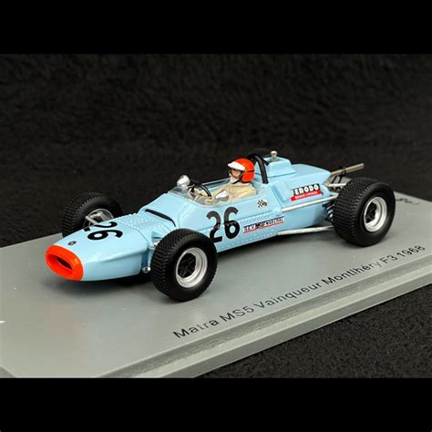 Jean Pierre Jabouille Matra Ms5 F3 N° 26 Vainqueur Montlhery 1968 F3