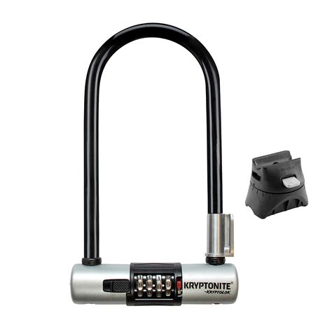 Kryptonite Kryptolok Combo Bike U Lock Anti Theft Security 127mm Steel Shackle 4 Digit