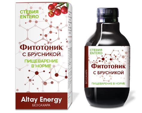 Растительный сироп «Фитотоник Стевия Entero пищеварение в норме с ...
