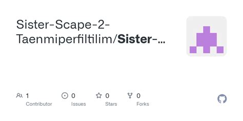 Github Sister Scape 2 Taenmiperfiltilimsister Scape 2 Taenmiperfiltilim
