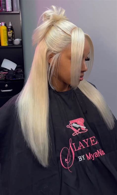 613 Blonde Lace Front Wig Human Hair Pre Plucked Brazilian Straight