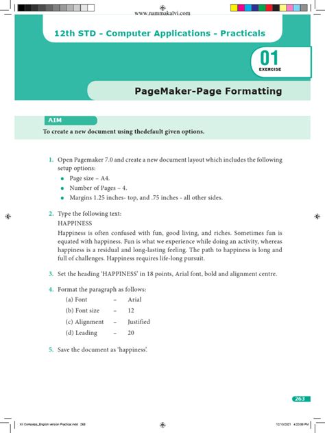 Namma Kalvi 12th Computer Applications Practical Manual Em Pdf Php Databases