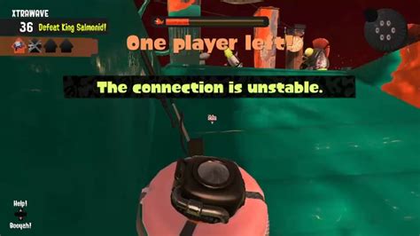 A Player Disconnected During The Xtrawave To Make This Happen R Splatoon