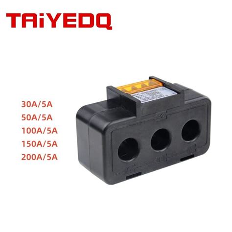 18mm Three Phase 05 Class Current Transformer Ct 30a 50a 100a 150a