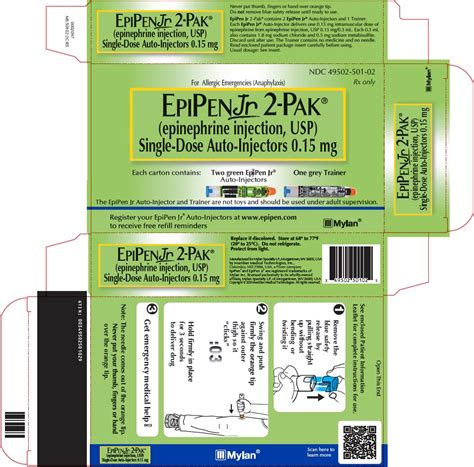 Epipen Mylan Specialty Lp Fda Package Insert Page 5