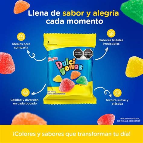 Ricolino Gomitas De Grenetina Sabores Frutales 112 H E B México