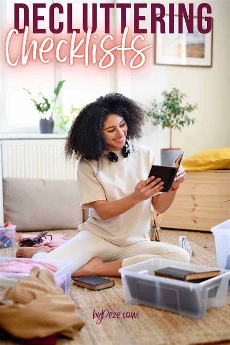 9 decluttering checklists to make way for new beginnings bydeze