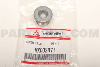 Plugeng Oil Pan Mx002871 Fuso Parts Partsouq