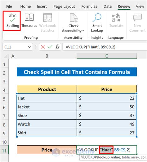 [fixed ] spell check is not working in excel 4 solutions exceldemy