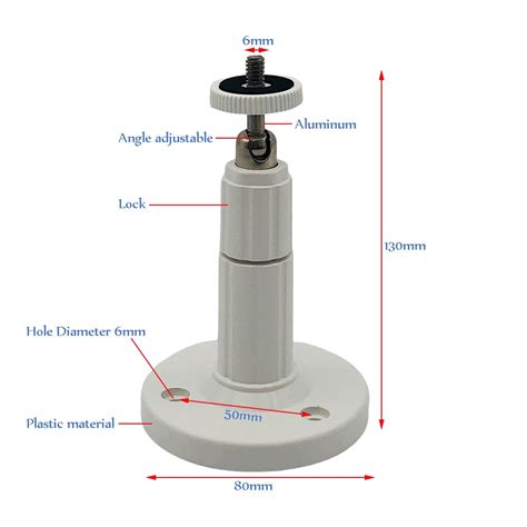 Cctv Bracket Rotating Ceiling Stand Wall Mount Bra Grandado