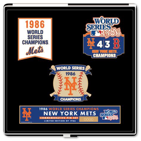 1986 World Series Logo Darryl Strawberry New York Mets Autographed