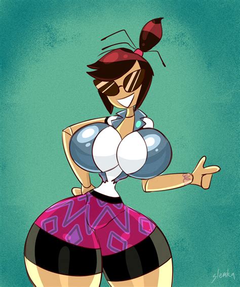 Rule 34 Dollification Female Huge Ass Huge Breasts Knick Knack Molly Mcgee Permanent Smile