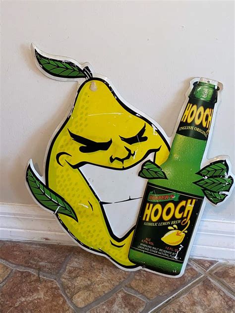 Lot # 486 Hooper’s Hooch Metal Sign - Just Right Estate Sales