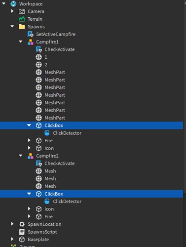 Campfire Spawnpoint Scripting Support Developer Forum Roblox
