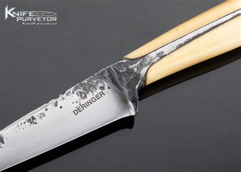 Christoph Deringer Custom Knife Hand Forged From A 1 Ball Bearing