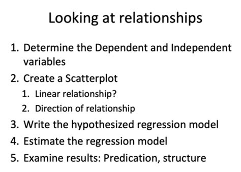 biostat module 8 regression flashcards quizlet