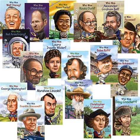 Who Was Book Series Printable List
