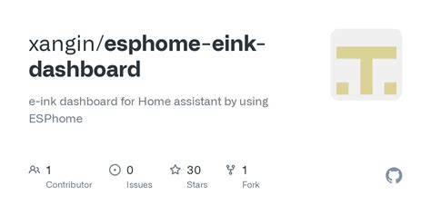 esphome eink dashboard eink dashboard sensor yaml at main · xangin