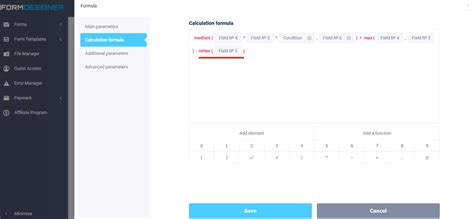 Formula Formdesigned Knowledge Base