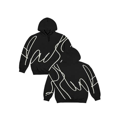 Adele Black Signature Hoodie