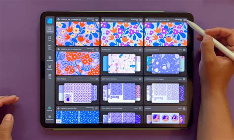 Surface Pattern Design Diamond Repeat In Affinity Designer — Weronika