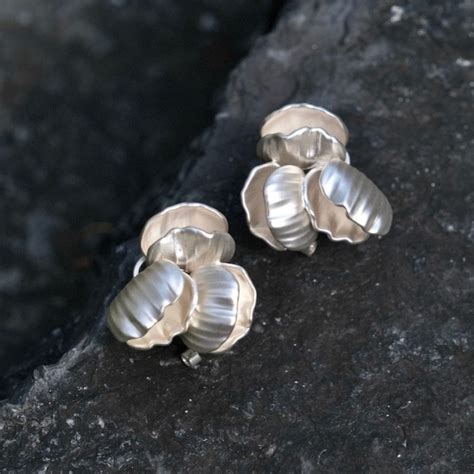 Seashell Statement Earrings The Chubby Paw