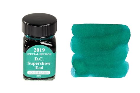 Monteverde Dc Supershow Teal 30ml Bottled Ink