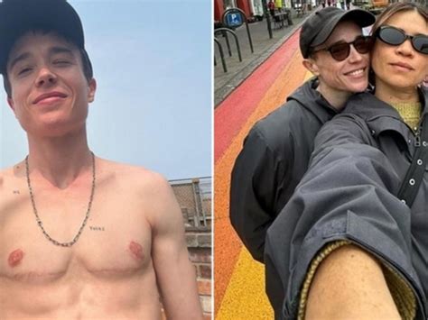 남성으로 성전환한 배우 엘리엇 페이지 트랜스젠더 커밍아웃 후 ‘첫 공개연애 상대 누군가 봤더니