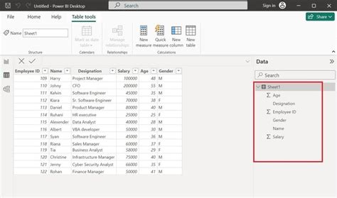 power bi clustered chart