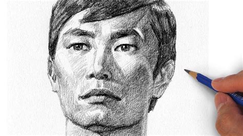 Drawing Sulu George Takei Youtube