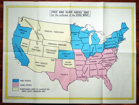 Map Of The Mason Dixon Line In 1861