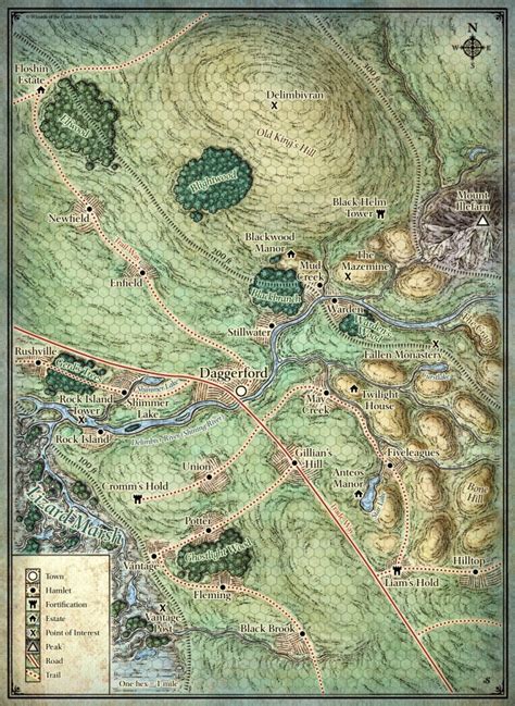 Daggerford Maps Daggerford Tales Daggerford Locations