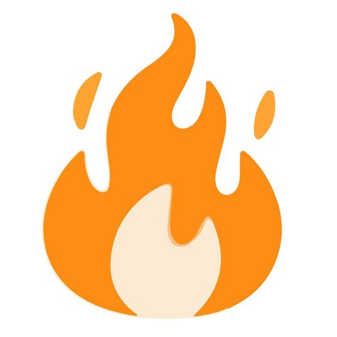 Abstract Orange Flame Icon Frame 67189387 Vector Art At Vecteezy