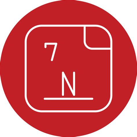 Nitrogen Vector Icon 20353040 Vector Art At Vecteezy