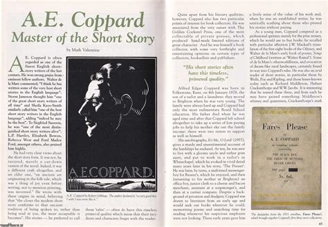 Coppards Quiet Magic The Short Stories That Redefined The Form By