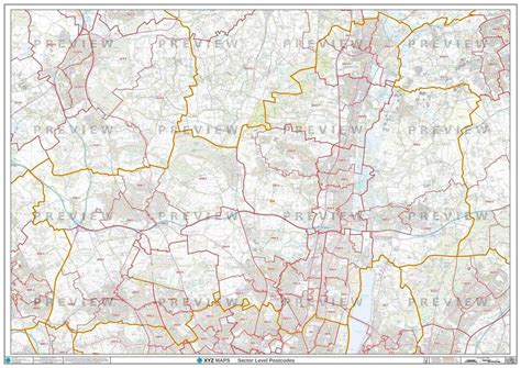 Enfield Postcode Map En Map Logic