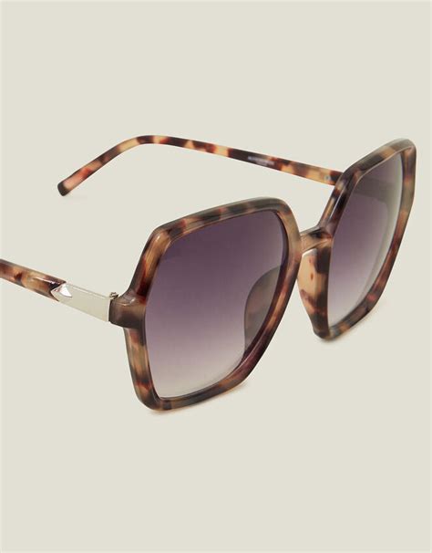 Square Frame Slim Arm Sunglasses Sunglasses Accessorize Uk