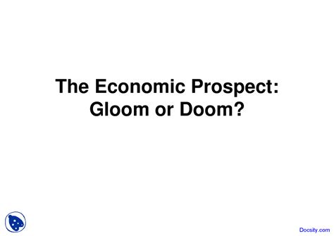 The Economic Prospect Banking Lecture Slides Docsity