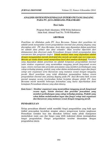 Non Parametrik Uji Tanda Pdf Karier And Perkembangan Bisnis