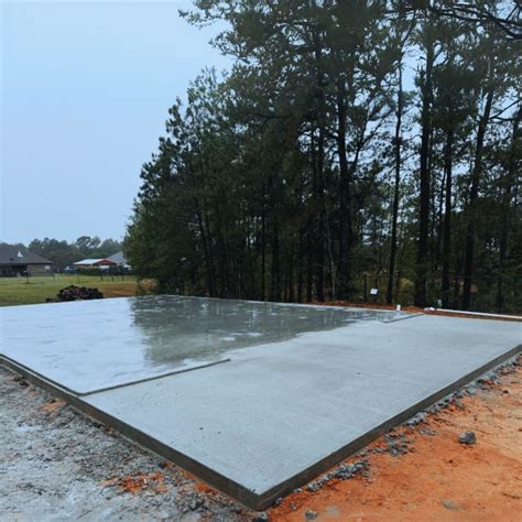 Concrete Slab Foundation Services For Steel Buildings Metal America