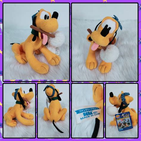 Pluto Wearing Bandana Small Plush Hobbies And Toys Toys And Games On