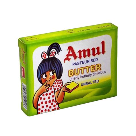 Amul Unsalted Butter 100g Rawabi Hypermarket