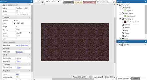 Guia Para Iniciantes No Construct 3 Parte 1 Free Tutorial