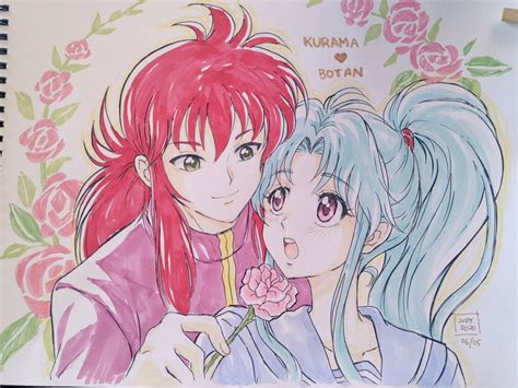 Yu Yu Hakusho Kurama And Botan
